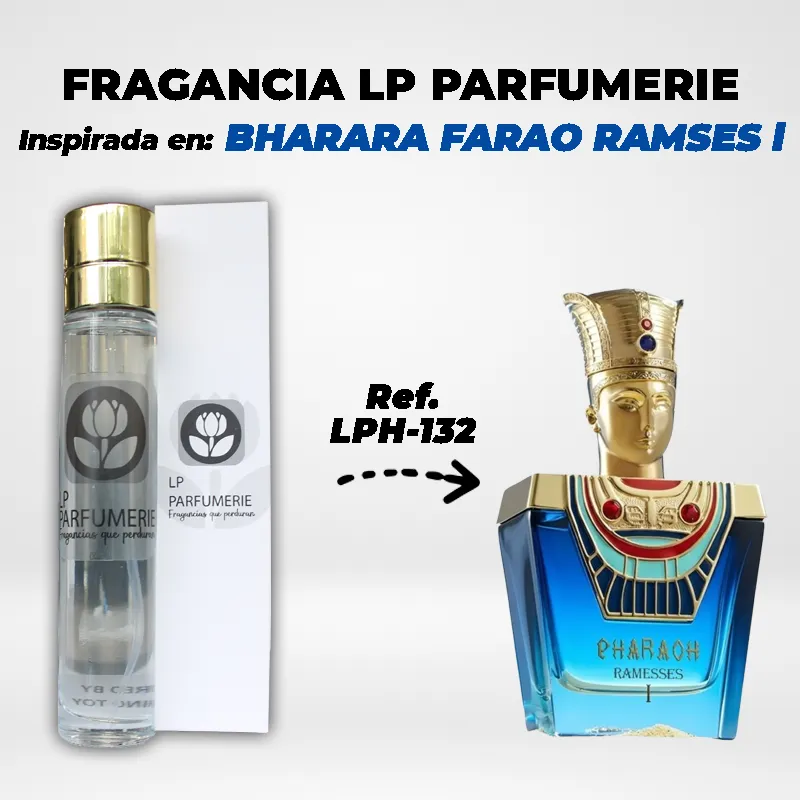 Fragancia LP PARFUMERIE Inspirada en BHARARA FARAO RAMSES I - LP PARFUMERIE